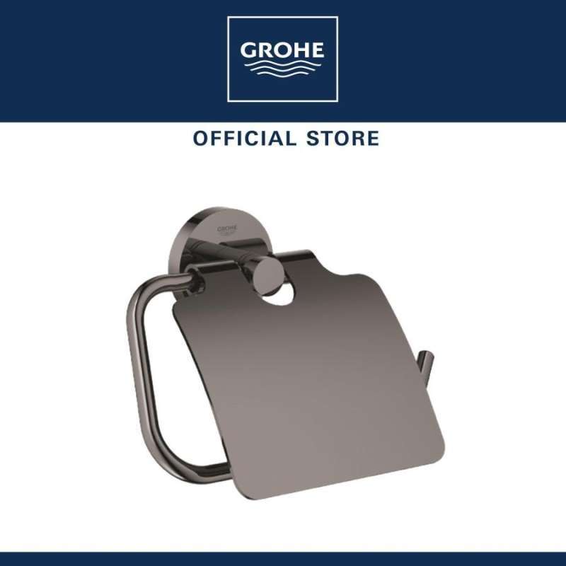 Promo Grohe Essentials Toilet Paper Holder With Cover Diskon 40% Di Seller Grohe Indonesia ...