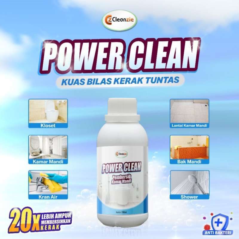 Promo Cleanzie Power Clean Pembersih Toilet Wc Closet Duduk Anti Kerak ...