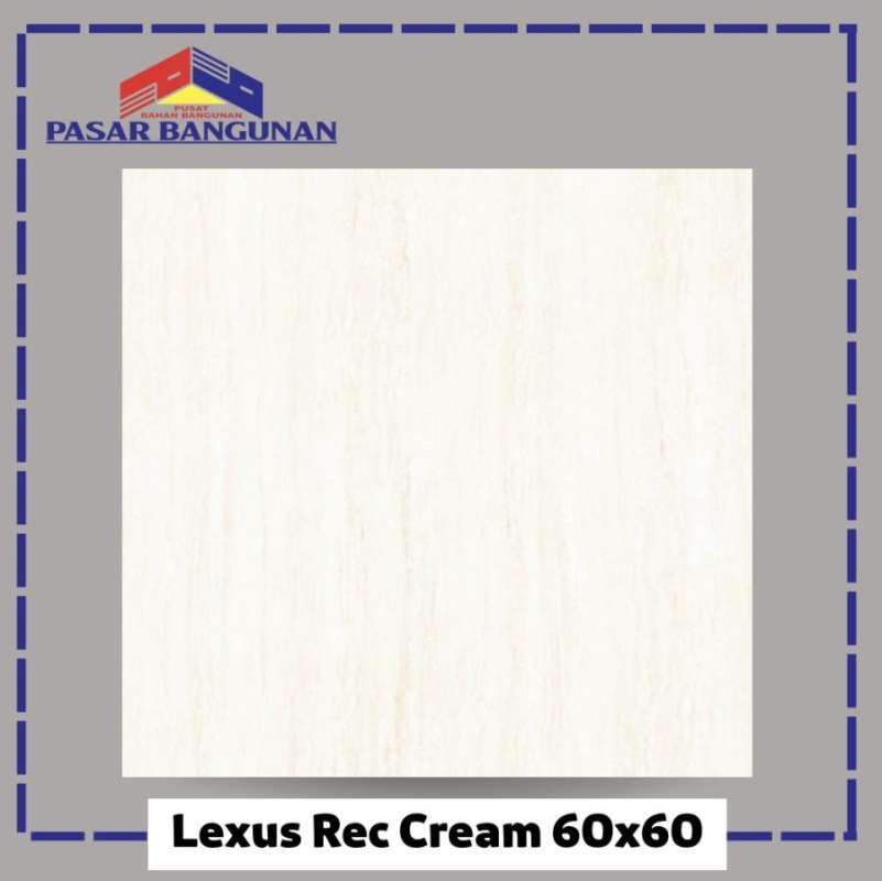 Jual Keramik Platinum Lexus Rec Cream / Grey 60x60 Kualitas A Di Seller ...