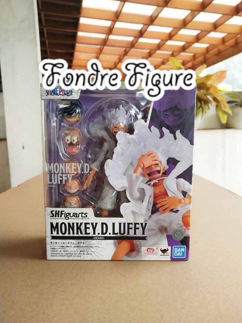 Jual Original Shf Monkey D Luffy Gear 5 Nika One Piece Bandai Figuarts Di Seller Fondre Figure ...