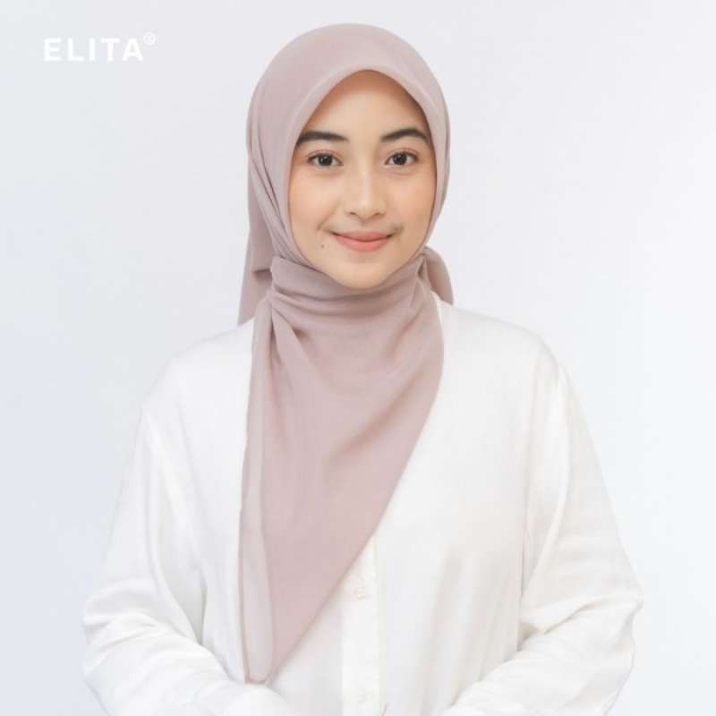 Jual Elita - Marwa Paris Jepang Original - Kerudung Segiempat - Smoke Green Di Seller Aghanim ...