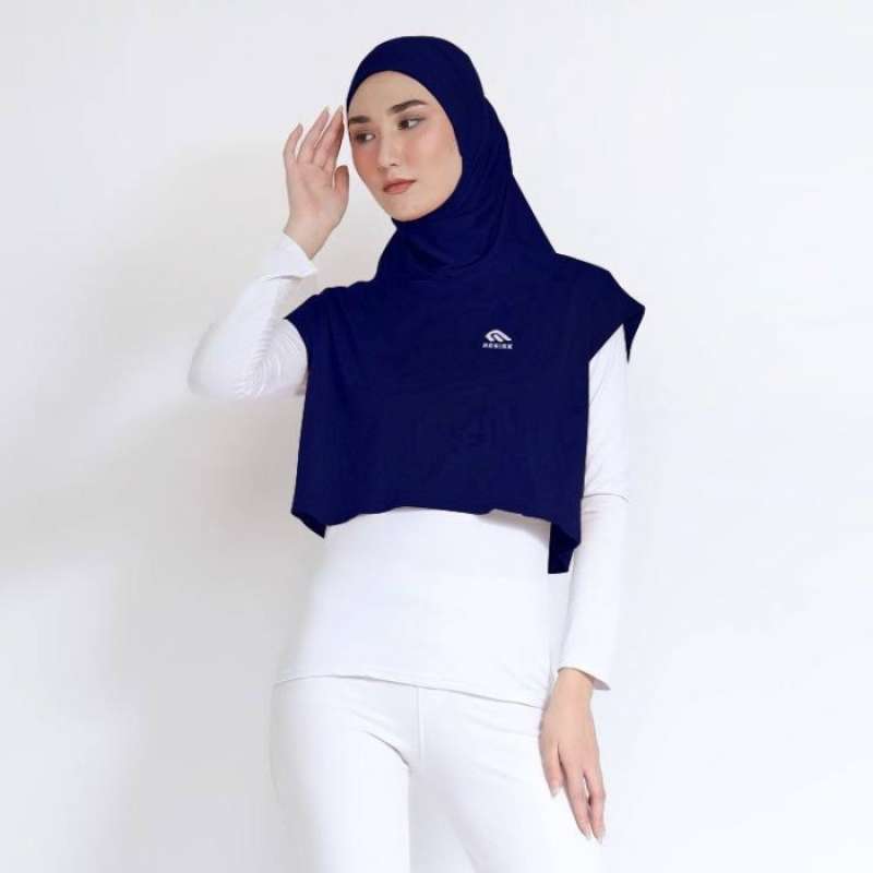 Jual Maniak Hijab Rompi Sport Outer Hoodie Wanita Jilbab Olahraga Jumbo ...