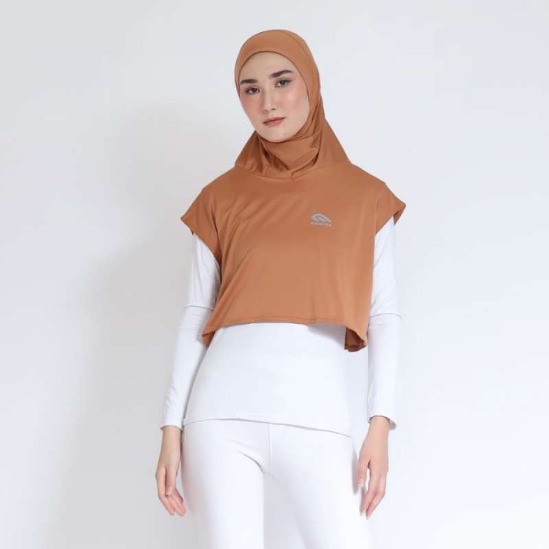 Jual Maniak Hijab Rompi Sport Outer Hoodie Wanita Jilbab Olahraga Jumbo ...