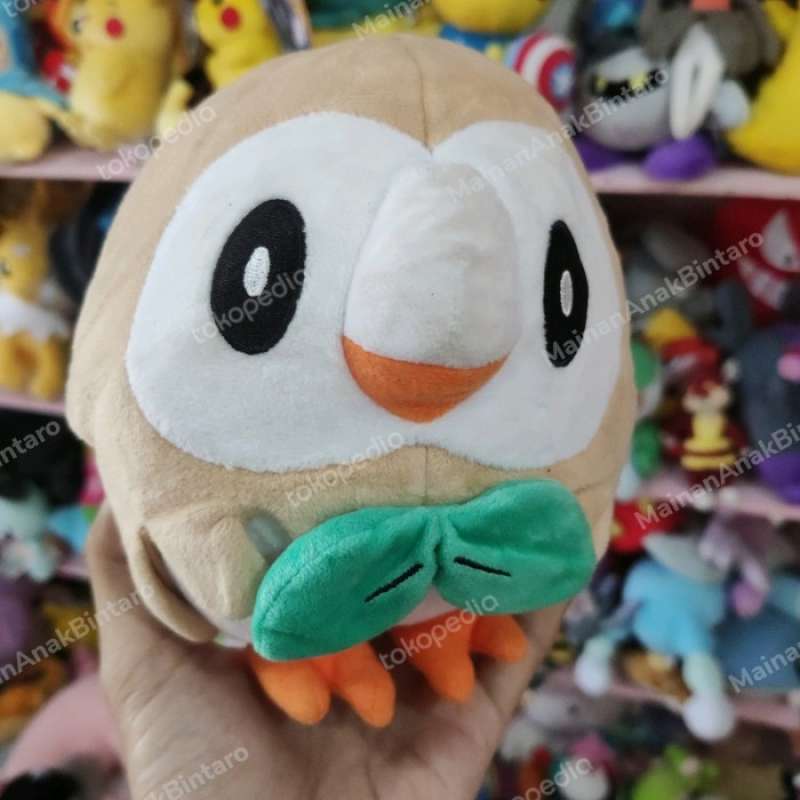 Promo Boneka Pokemon Rowlet Original Pokemon Center Diskon 23% Di Seller Fredrinn Store - Kebon ...