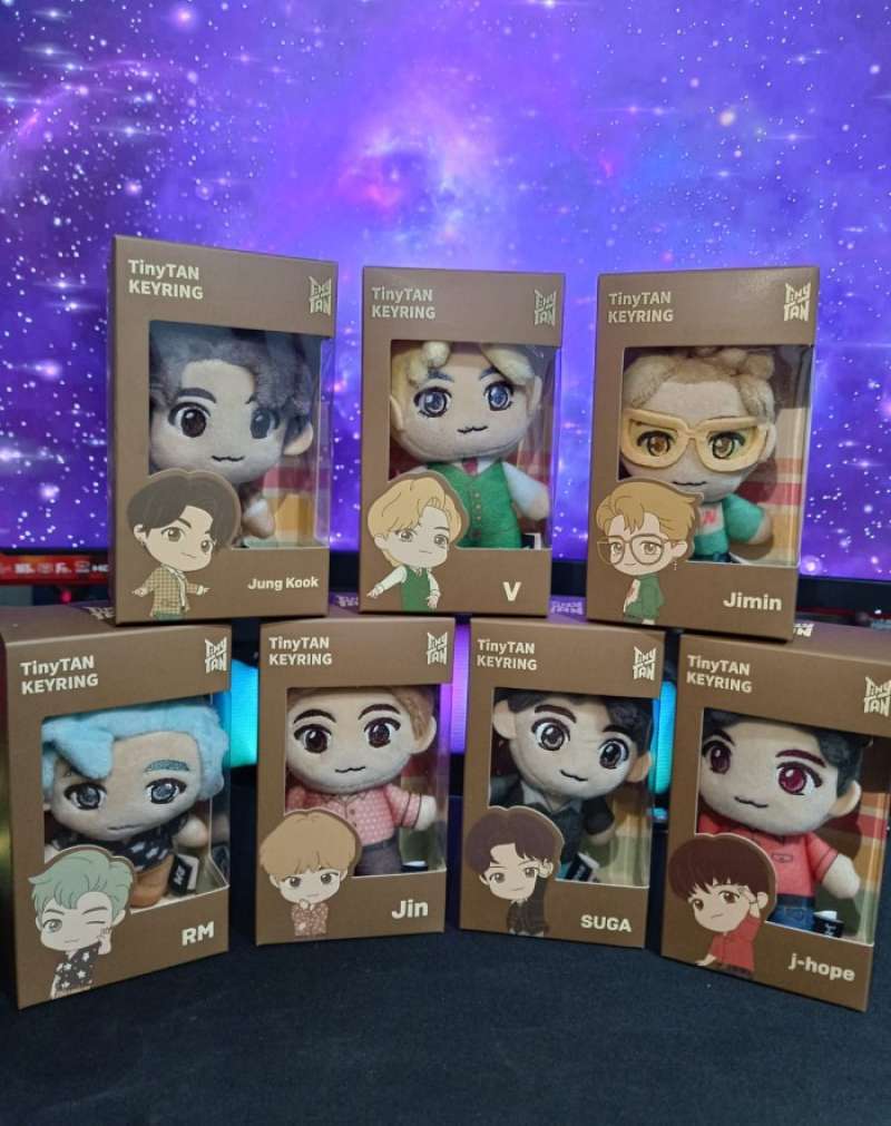 Promo Bts Tinytan Keyring Official Doll Bts Dynamite Ori /tdk Ori Bolh Retur Diskon 23% Di ...
