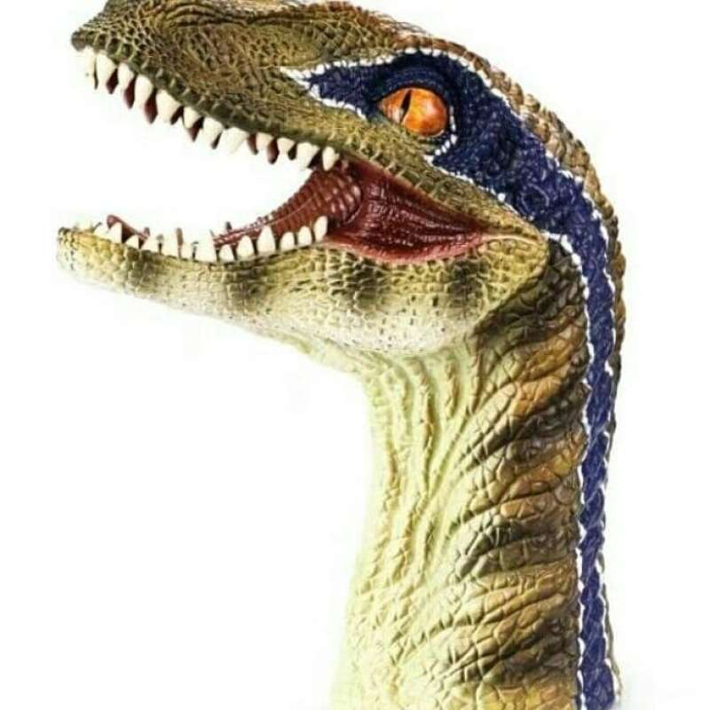 Promo New Dinosaurus Raptor Head Kepala Dino Velociraptor Delta Hand ...