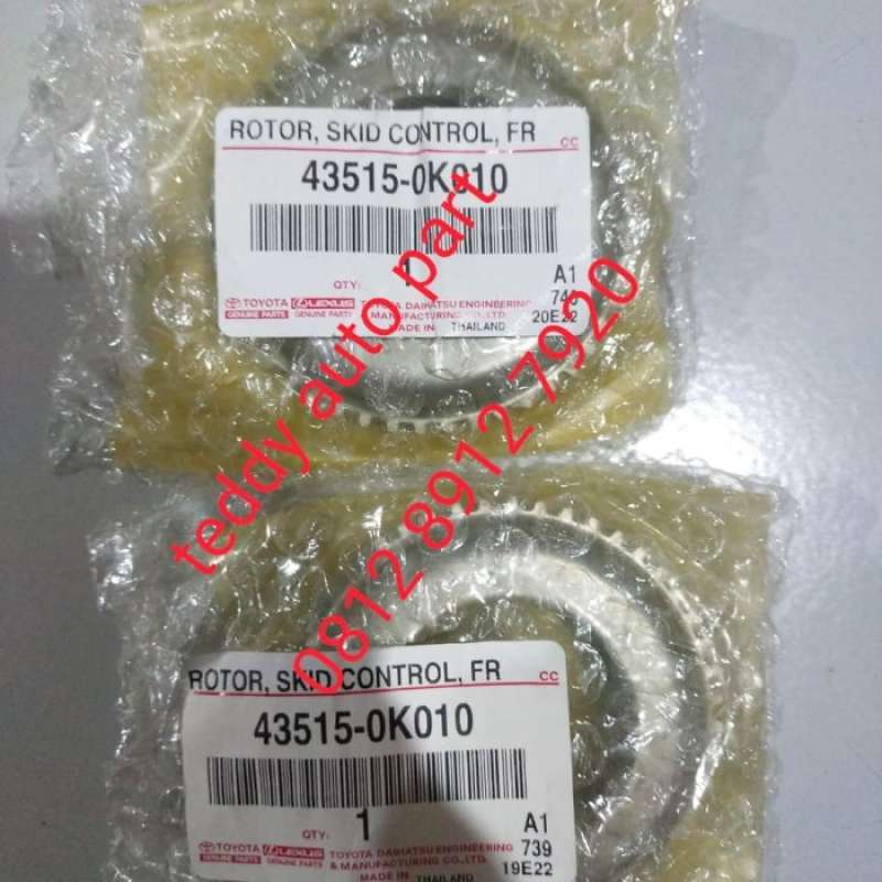 Promo Gigi Sensor Abs Rem Innova Rebon Hilux Sc 2015-2022 43515-0k010 ...