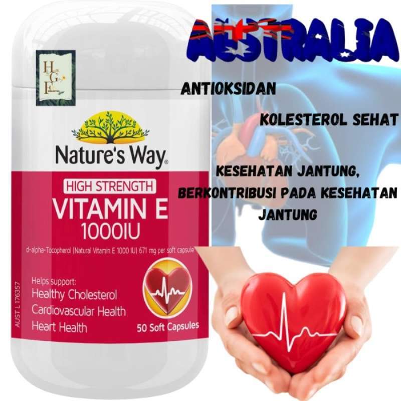 Promo Nature's Way Vitamin E 1000iu Capsules Diskon 33% Di Seller ... Promo Nature's Way Vitamin E 1000iu Capsules Diskon 33% Di Seller ...