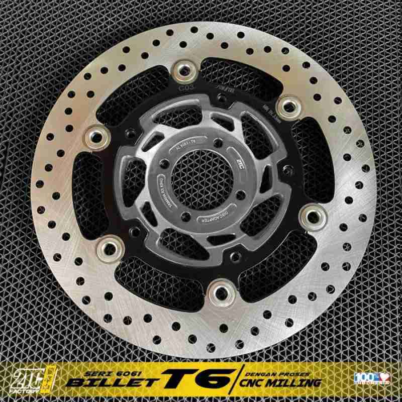 Promo Adaptor Disc Piringan Cakram R25 Pnp Rxking - Silver, V2 Diskon ...