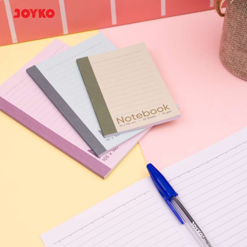 Jual Buku Tulis Catatan Bergaris Ruled Notebook Joyko Nb-733 Di Seller ...