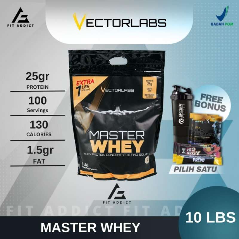 Promo Vectorlabs Master Whey 11 Lbs Lb 11lbs 11lb Vector Labs Whey ...
