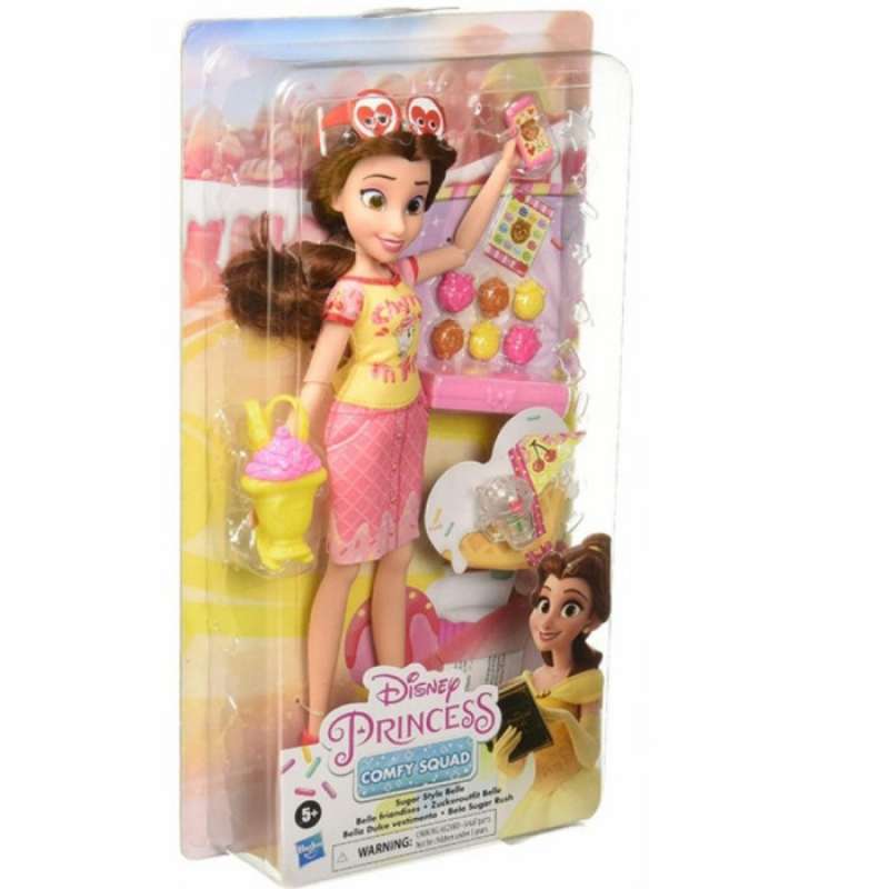 Promo Disney Princess Comfy Squad Sugar Style Belle Fashion Doll ...