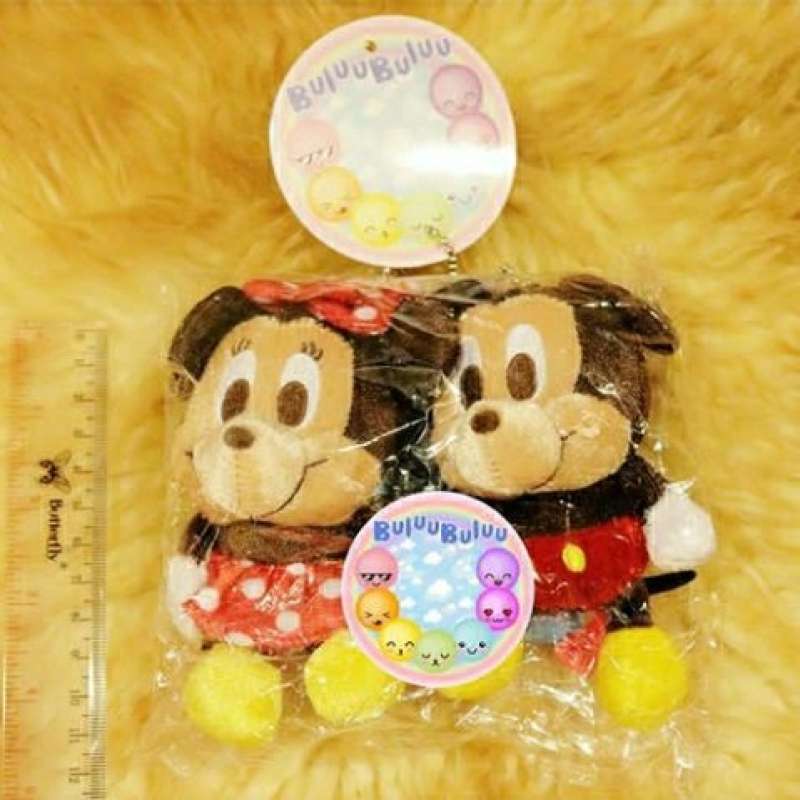 Promo Boneka Mickey Minnie Mascot Couple Doll Set 2pc Diskon 23% Di ...