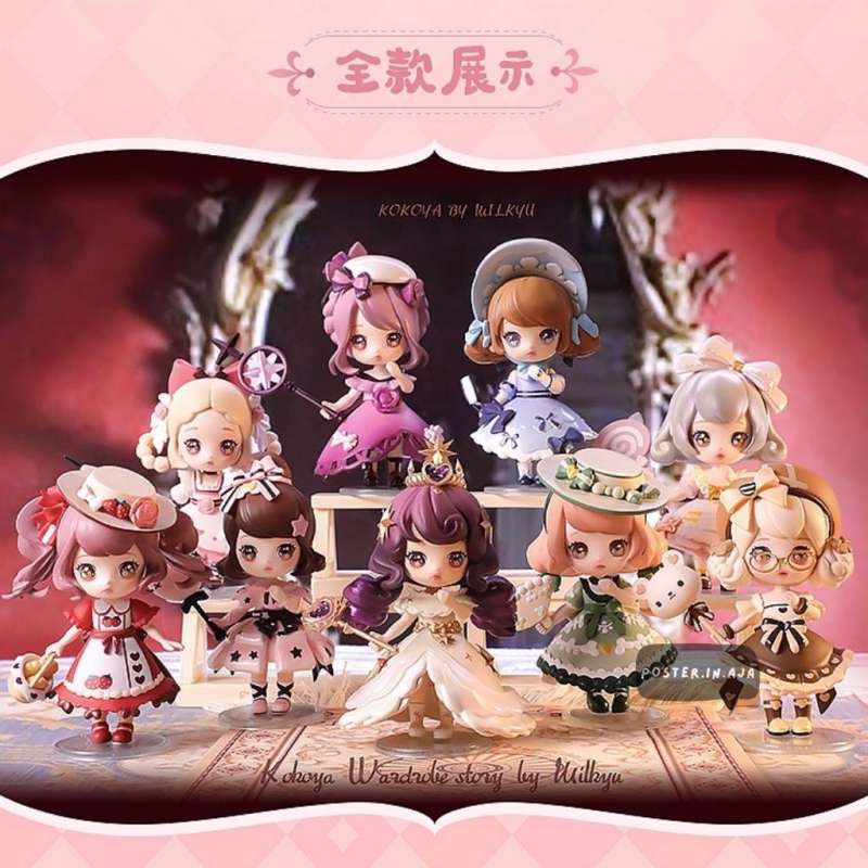Promo Kokoya Wardrobe Story Action Figure Blind Box Toys Kkv (bisa ...