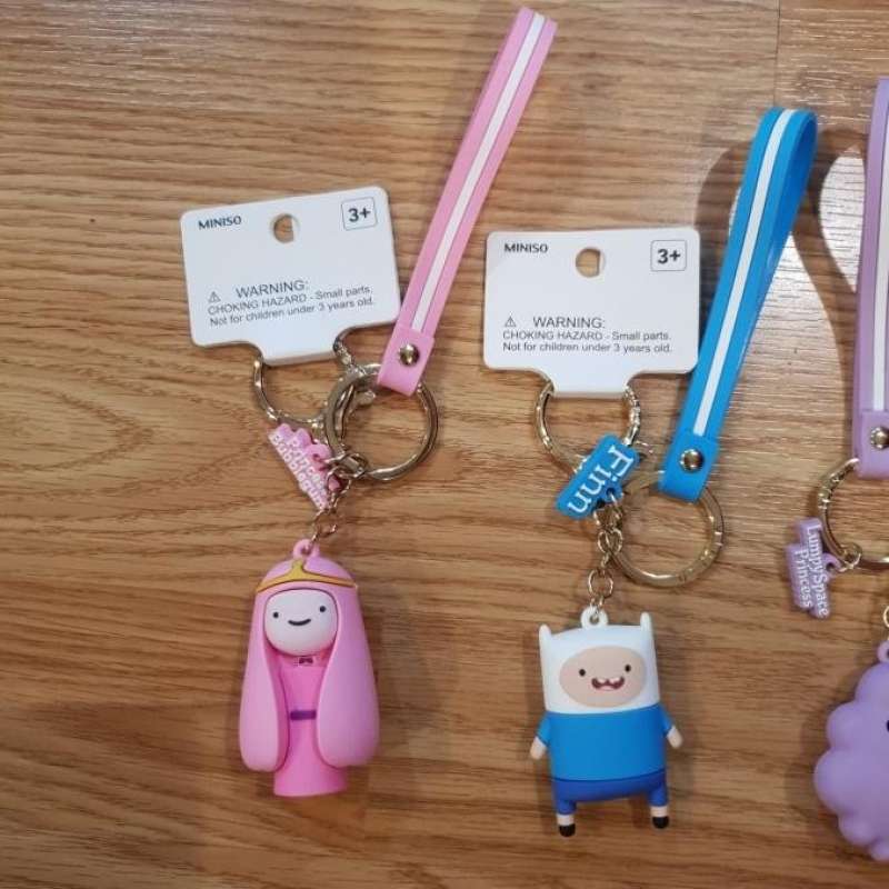 Promo Gantungan Kunci Adventure Time Finn Princess Bubblegum Lumpy ...