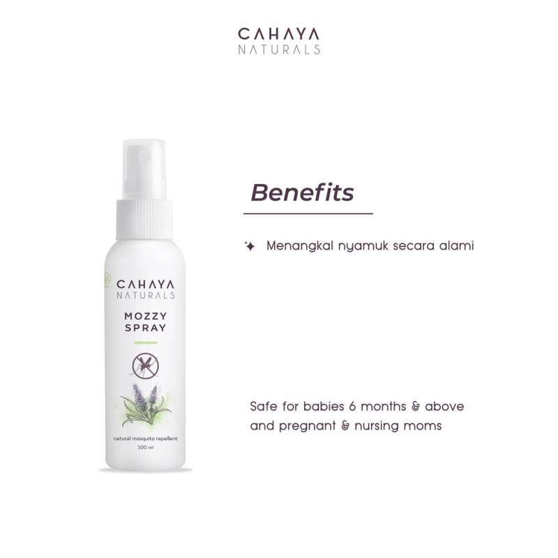 Promo Cahaya Naturals Mozzy Spray Plus - 100 Ml Diskon 25% Di Seller ...