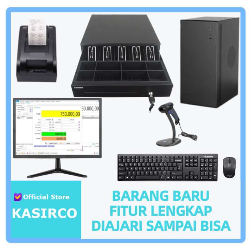 Promo Mesin Kasir Komputer Slimpc Lengkap Siap Pakai Promo Diskon 1% Di Seller Allpucart - Kebon ...