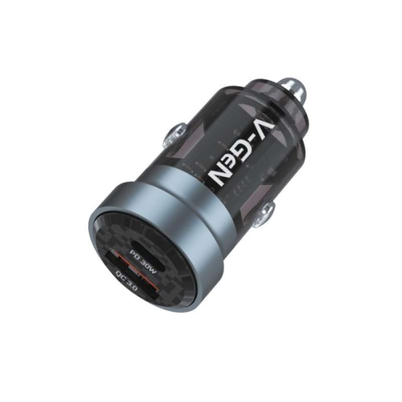 Jual Car Charger V-gen Vcc2-35 Dual Fast Charging Qc3.0 Pd 30w Usb Type ...