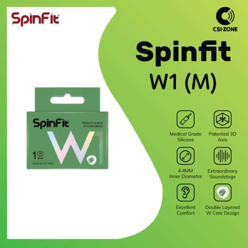 Jual Spinfit W1 Premium Earphone Eartips Di Seller Jete Store ...