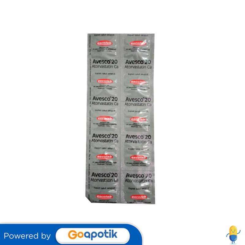 Jual Avesco 20 Mg Strip 10 Kaplet Di Seller Apotek Matahari Gatsu ...