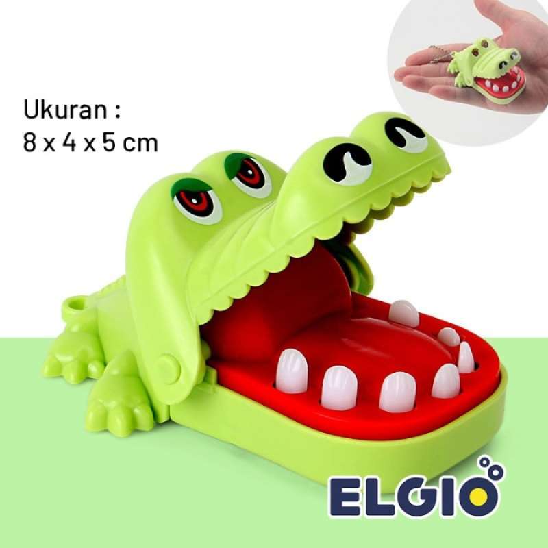 Promo Mainan Buaya Gigit Angry Croile Tricky Toy Croile Dentis Game ...
