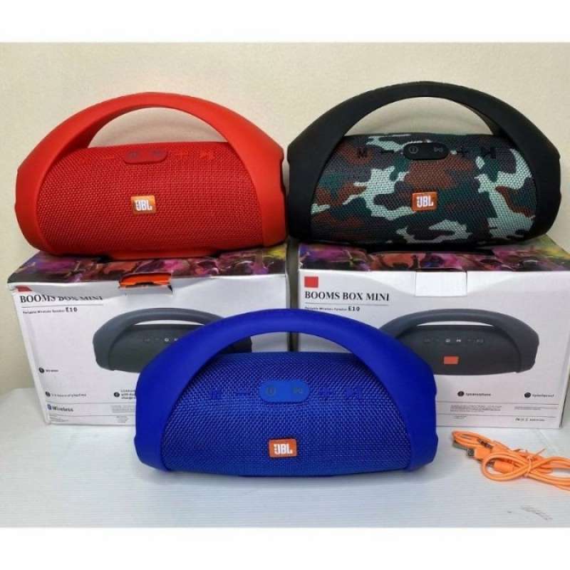 Promo Speaker Bluetooth Jbl Boombox Jumbo E10 Ukuran Jumbo Extrabasd ...