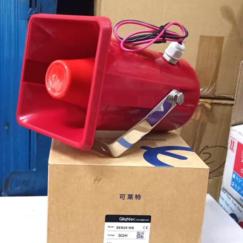 Promo Qlight Sen25-ws-24vdc Electric Sounder 5 Tone Diskon 23% Di ...