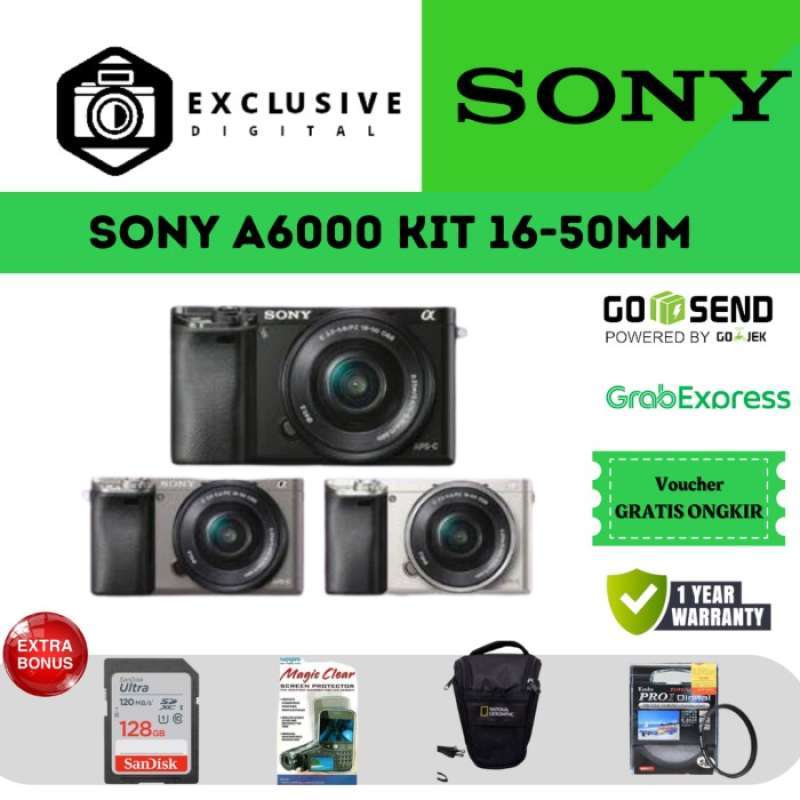 Promo Sony Alpha A6000 Kit 16-50mm / Sony A6000 Kit 16-50mm / Sony ...