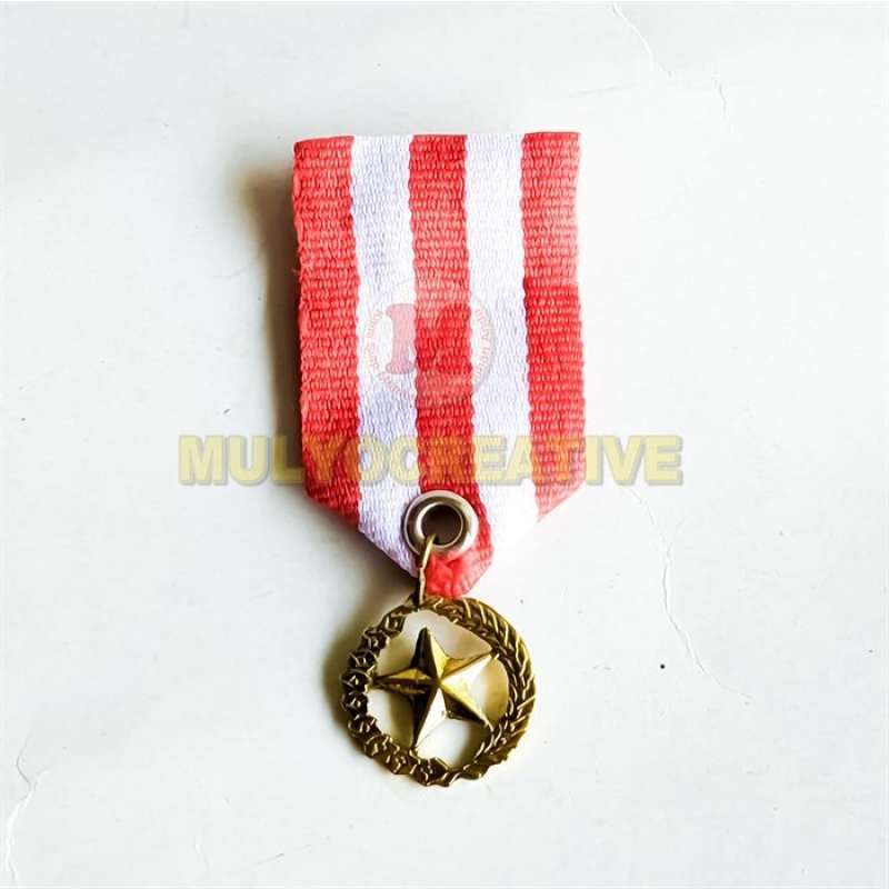 Jual Pin Tanda Bintang Lencana Bintang Warna Gold Di Seller Zati Shop ...