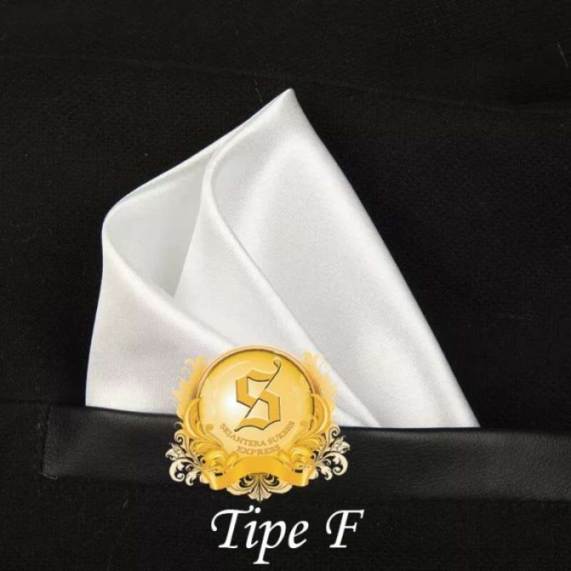 Jual Pocket Square / Sapu Tangan Saku Gold Emas Silk Satin Di Seller ...