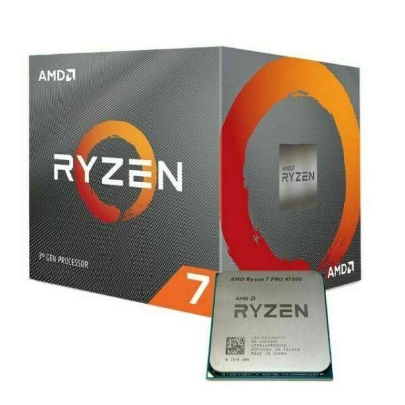 Jual Amd Ryzen 7 Pro 4750g, With Wraith Prism Cooler Di Seller Ssk ...