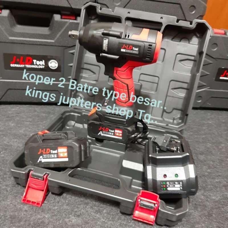 Promo Promo- Bor Impact Wrench 48volt J.ld D Cordless Buka Baut Hammer ...