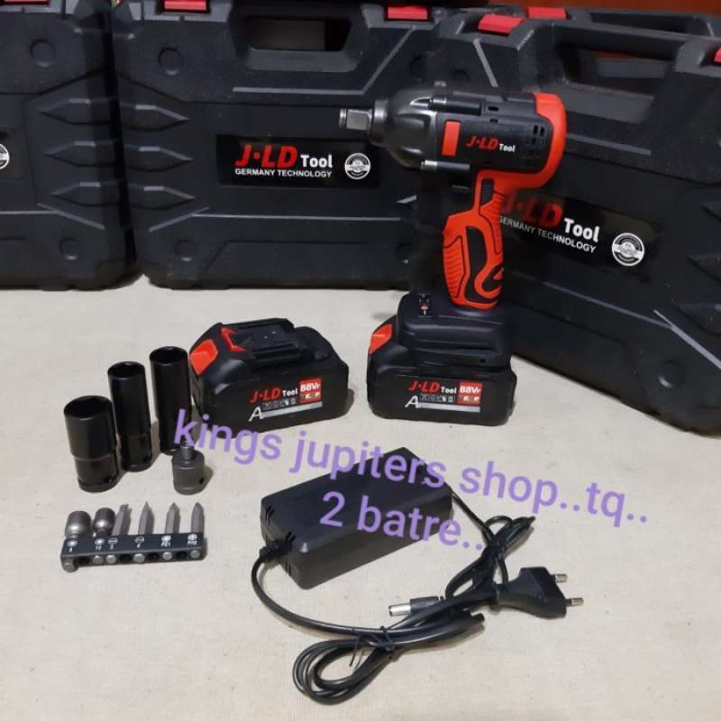 Promo Promo- Bor Impact Wrench 48volt J.ld D Cordless Buka Baut Hammer ...