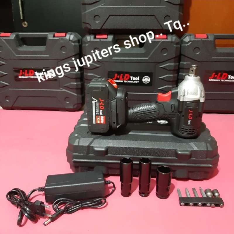 Promo Promo- Bor Impact Wrench 48volt J.ld D Cordless Buka Baut Hammer ...