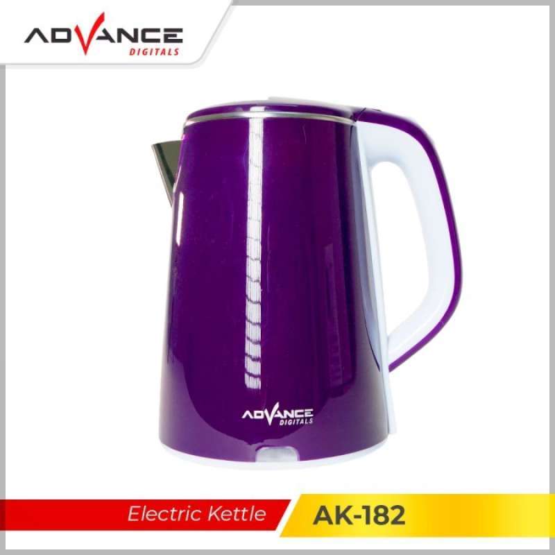 Jual Advance 1.8l/2.0l 500w Teko Listrik/kettle Listrik Low Watt - Red ...