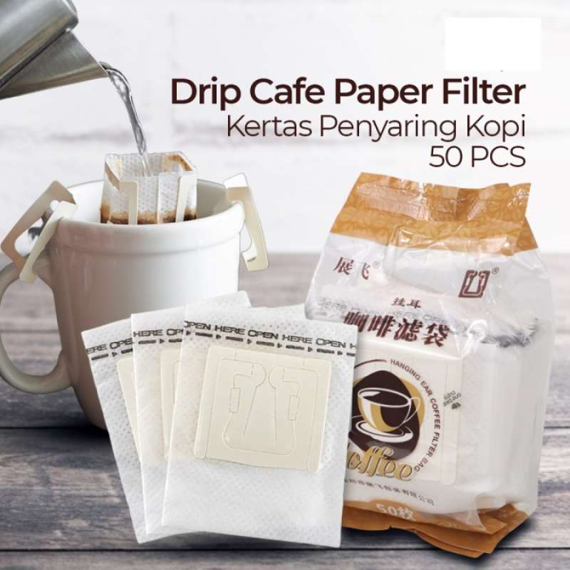 Jual Coffee Drip Paper Filter Kertas Filter Saringan Kopi Model Kantong ...
