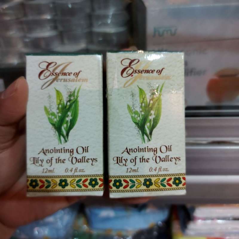 Promo Minyak Urapan Ori Israel Dari Bunga Lily Of The Valley Isi 12 Ml ...