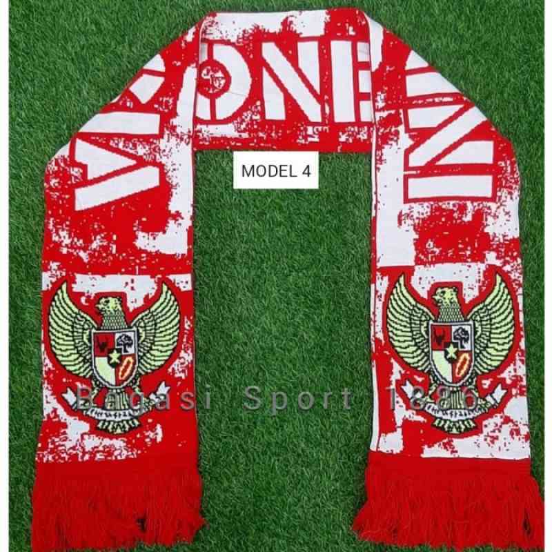 Jual Syal Rajut Timnas Negara Indonesia Indo 2 Sisi Ultras Forza ...