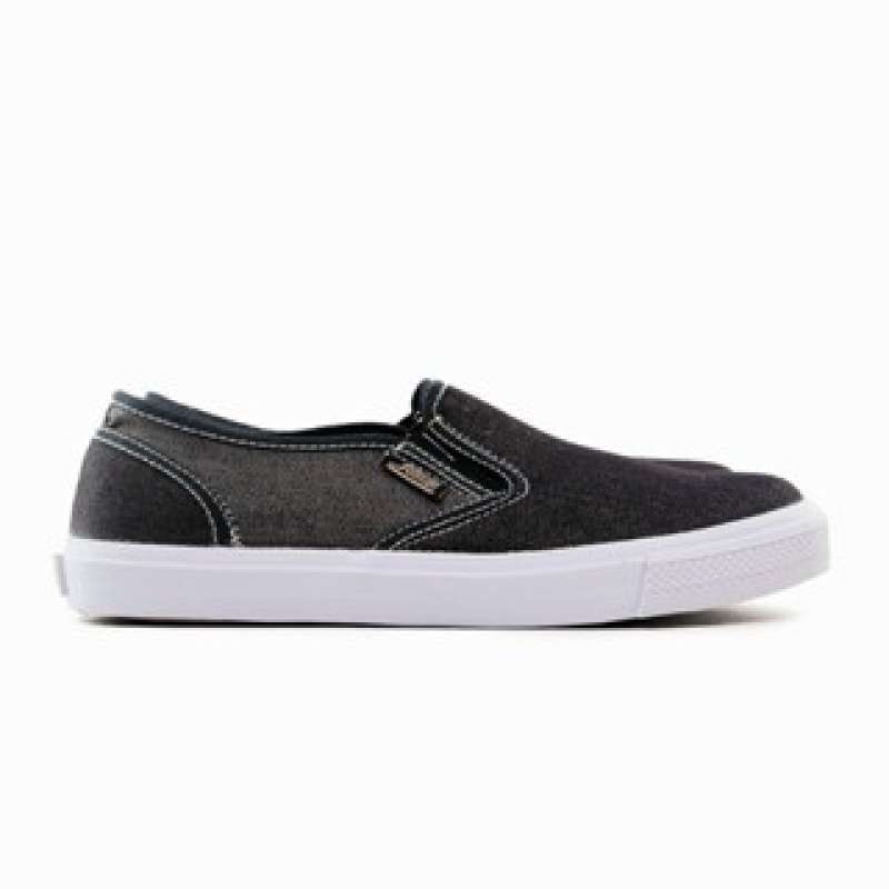 Jual Sepatu Slip On Johnson - Venus Black Grey - 36 Di Seller Aghanim ...