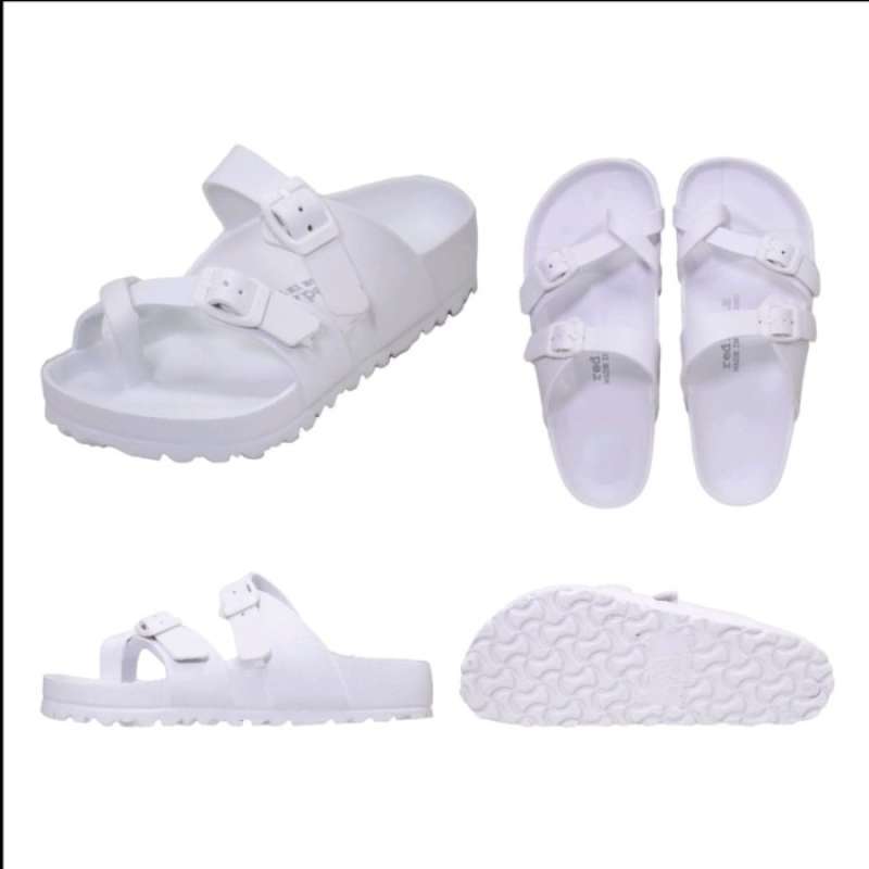 Jual Red Apple Sendal Jepit Silang Bg 2572 Original Unisex - Hitam 40 ...