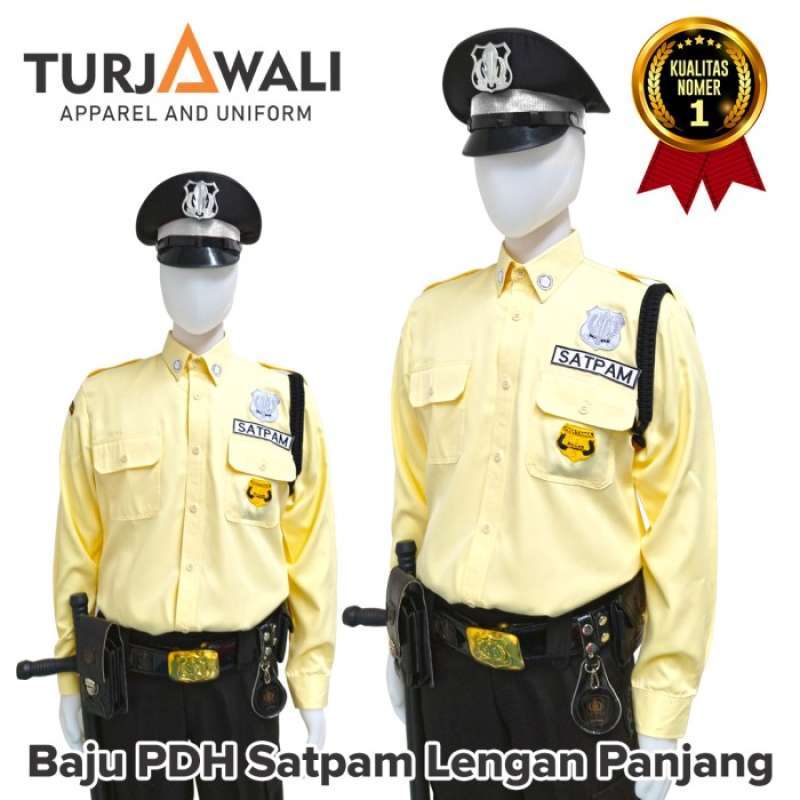 Jual Seragam Satpam Pdh Krem Lengan Panjang Terbaru 2023 - Xl Di Seller Aghanim - Cengkareng ...