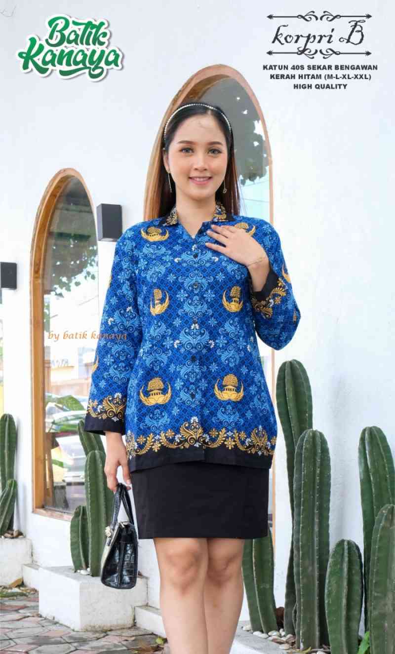 Jual Baju Seragam Korpri Terbaru Kemeja Pns Pria Sesuai Anjuran - Xl Pria Di Seller Winter ...