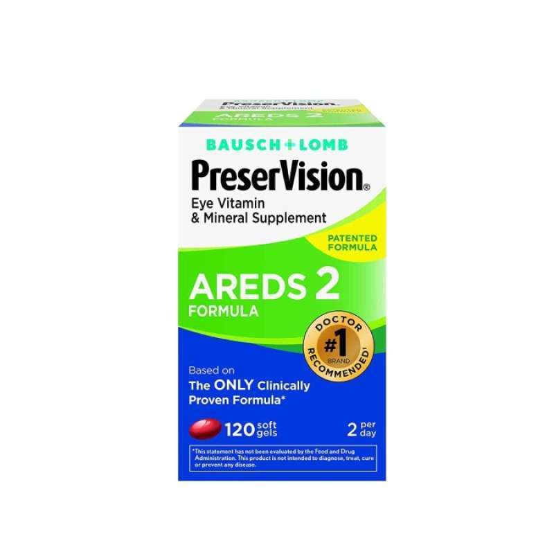 Promo Preservision Areds 2 Vitamin & Mineral Supplement 120 Count Soft ...