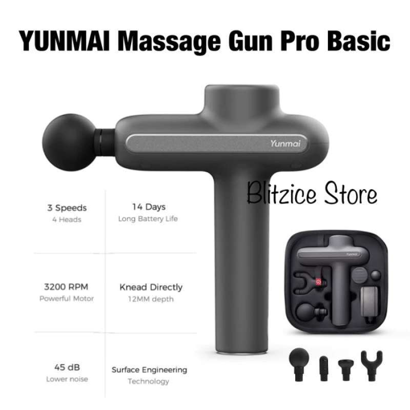 Promo Yunmai Massage Gun Pro Basic Alat Pijat Elektrik Deep Muscle ...