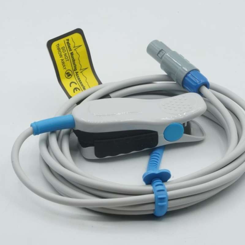 Promo Kabel Spo2 Cable Infinium 6 Pin Single Cut Sensor Adult Finger ...