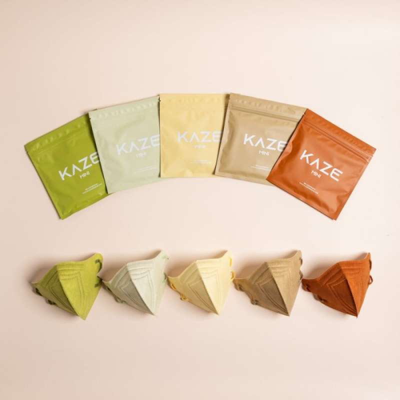 Promo Kaze Mask Succulent Kn95 Mini Kf94 1 Box 10 Pcs Diskon 23% Di ...