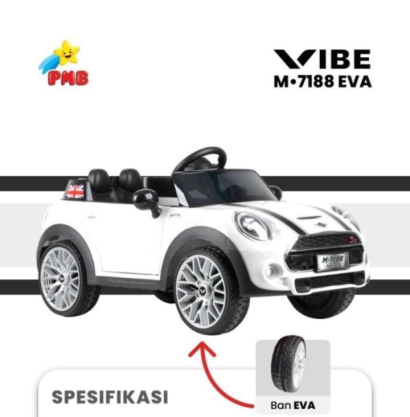 Promo Ptr Mainan Anak Mobil Mini Cooper M 7188 Mobil Aki Anak Mortein ...