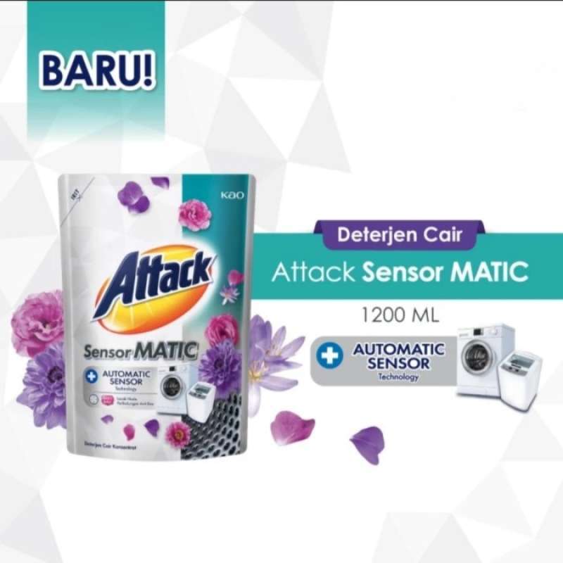 Promo Attack Sensor Matic Liquid 1200ml Diskon 23% Di Seller Albeta ...