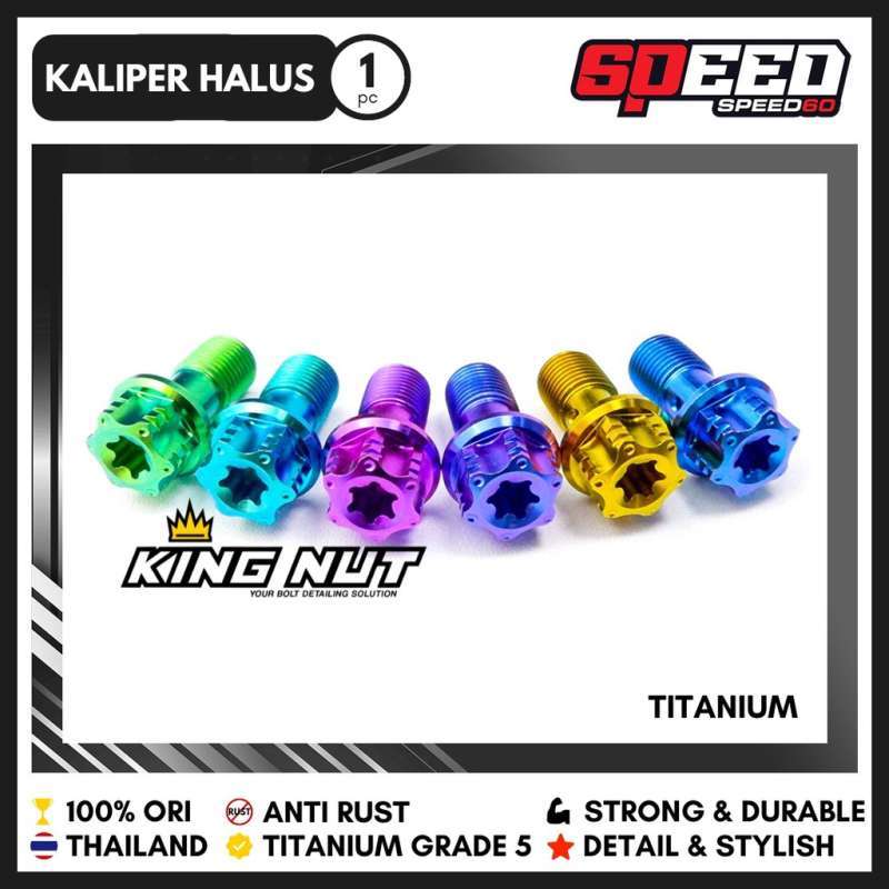 Jual Baut Kaliper Banjo Selang Rem Kasar Halus Baut Titanium Grade 5 ...