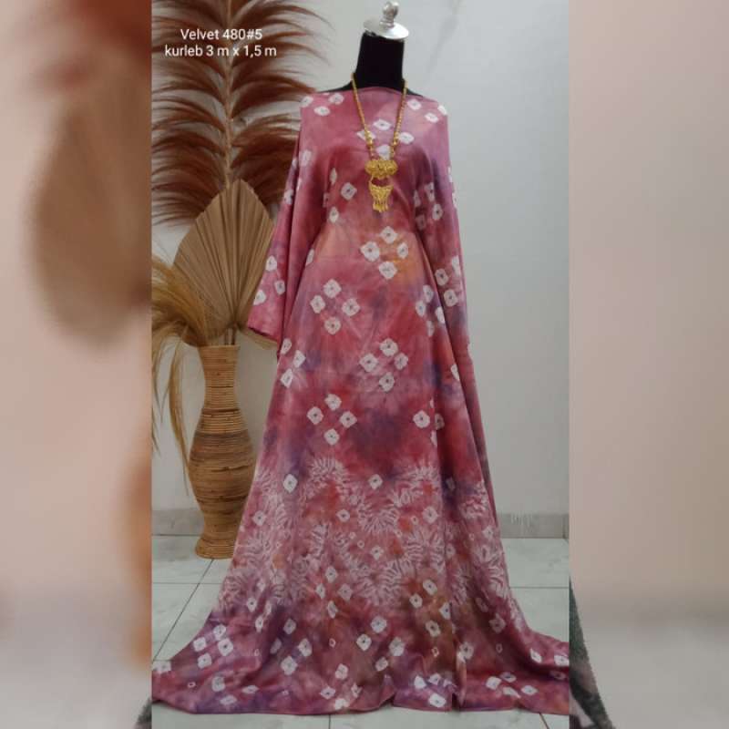 Jual Kain Jumputan Palembang 3 Meteran Bahan Dasar Batik Couple ...